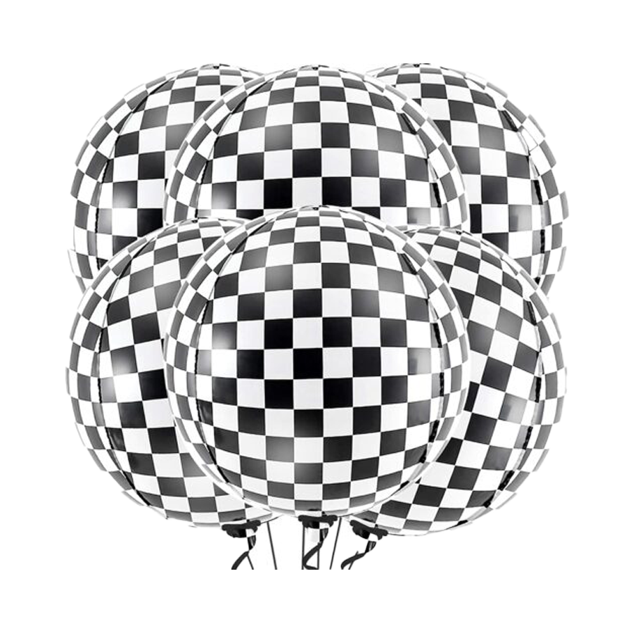 Checkers Orbz – FairPoppers Balloon Boutique